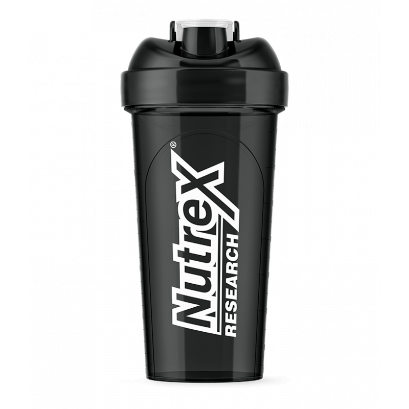 Nutrex Shaker 700ml Black-White - FitAndHealthy.ro