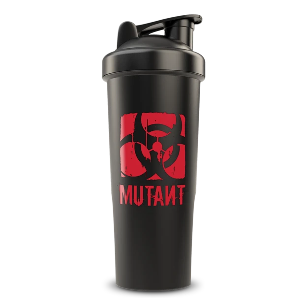 Mutant Deluxe Shaker 1L Black-Red - FitAndHealthy.ro