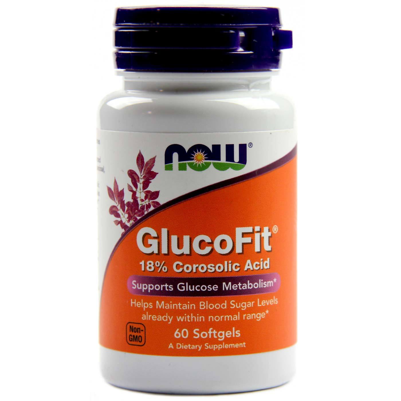 Now Foods GlucoFit 60 Softgels - FitAndHealthy.ro