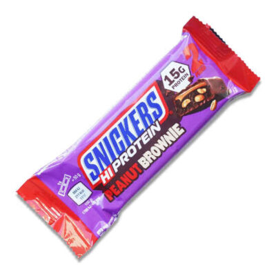 Snickers And Mars Snickers Hi-Protein Bar Peanut Brownie 50g ...